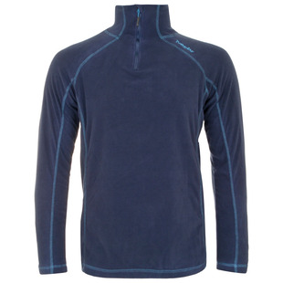 TwentyFour Mens Seven Micro Fleece Top (Navy) | Sportpursuit.com