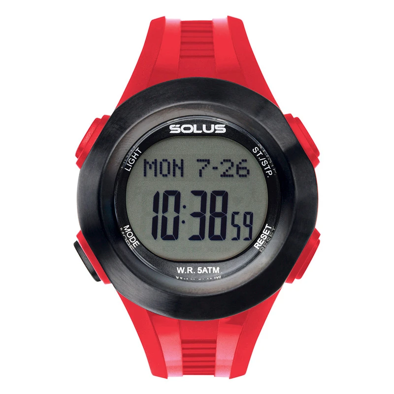 Solus Professional 101 Digital Watch (Red/Black) | Sportpursuit.com