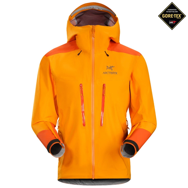 Arcteryx Mens Alpha AR Jacket (Blaze) | Sportpursuit.com
