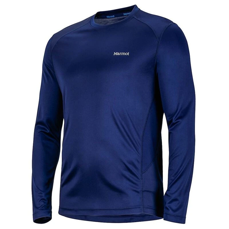 Marmot Mens Windridge Long Sleeve Top (Arctic Navy) | Sportpursuit.com