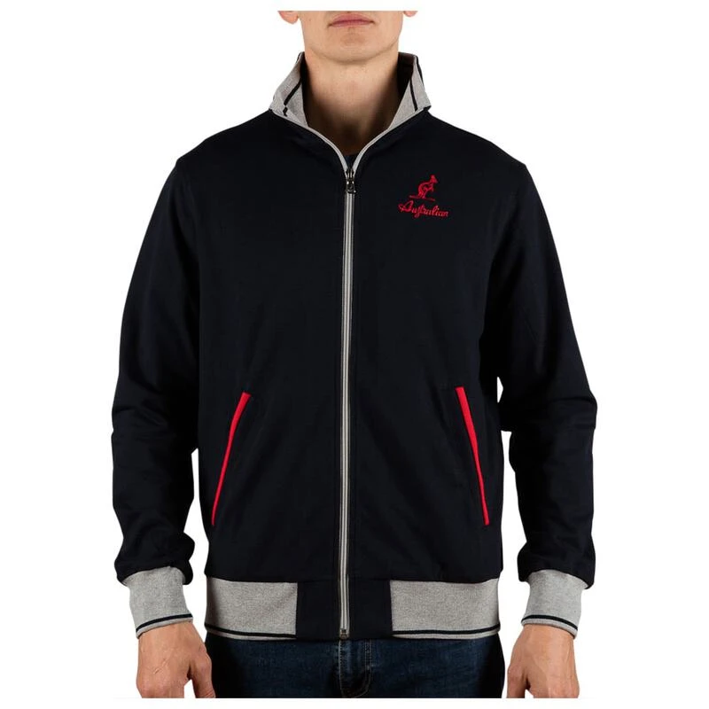 Australian Mens Track Jacket (Dark Navy) | Sportpursuit.com