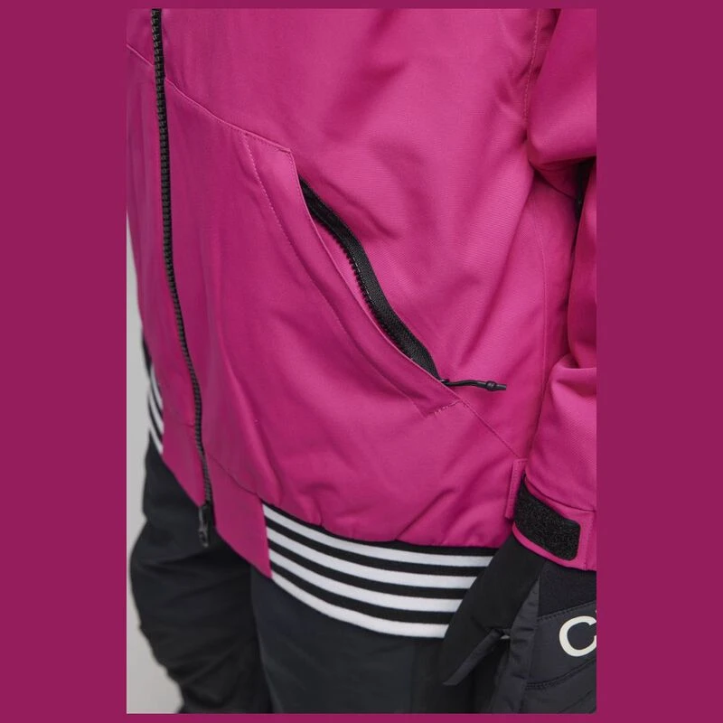 Colourwear Womens League Jacket (Cerise) | Sportpursuit.com