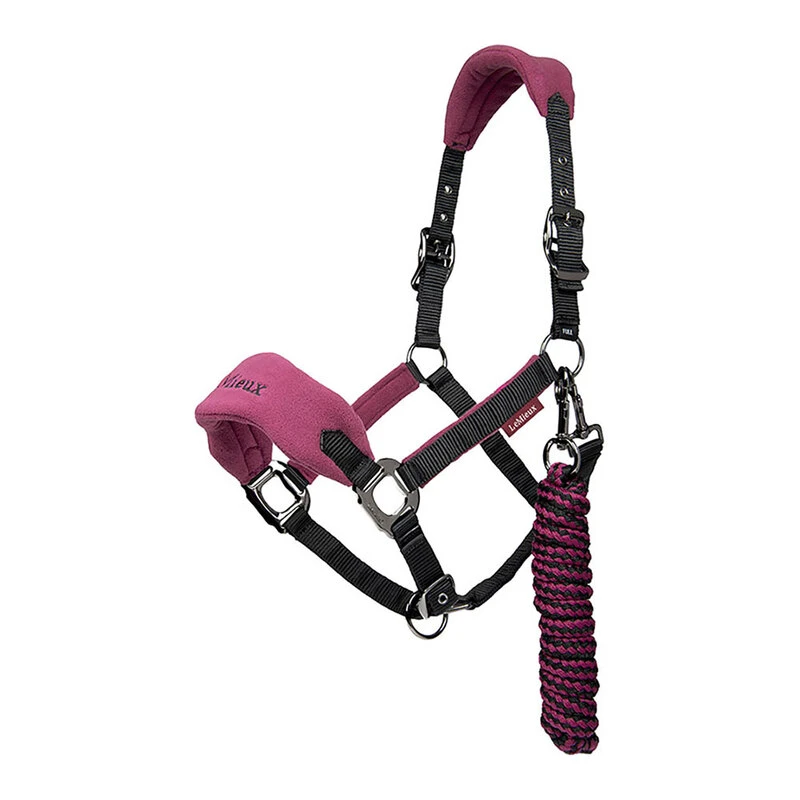 Lemieux Vogue Headcollar & Leadrope Headcollar & Lead Rope (Purple)