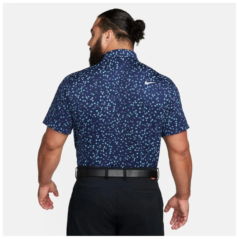 Nike Mens Dri-FIT Tour Polo (Midnight Navy/White) | Sportpursuit.com