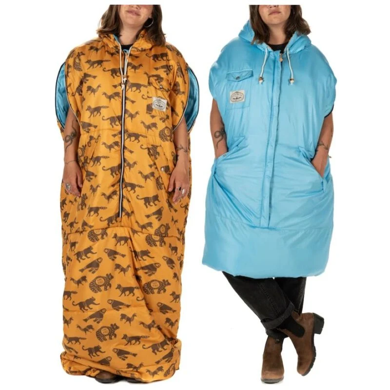 Poler Napsack Sleeping Bag (Blue Ginger Critter) | Sportpursuit.com
