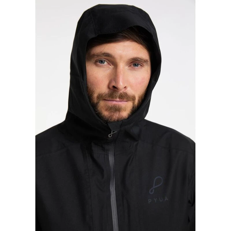 Pyua Mens Evershell Parka (Black) | Sportpursuit.com