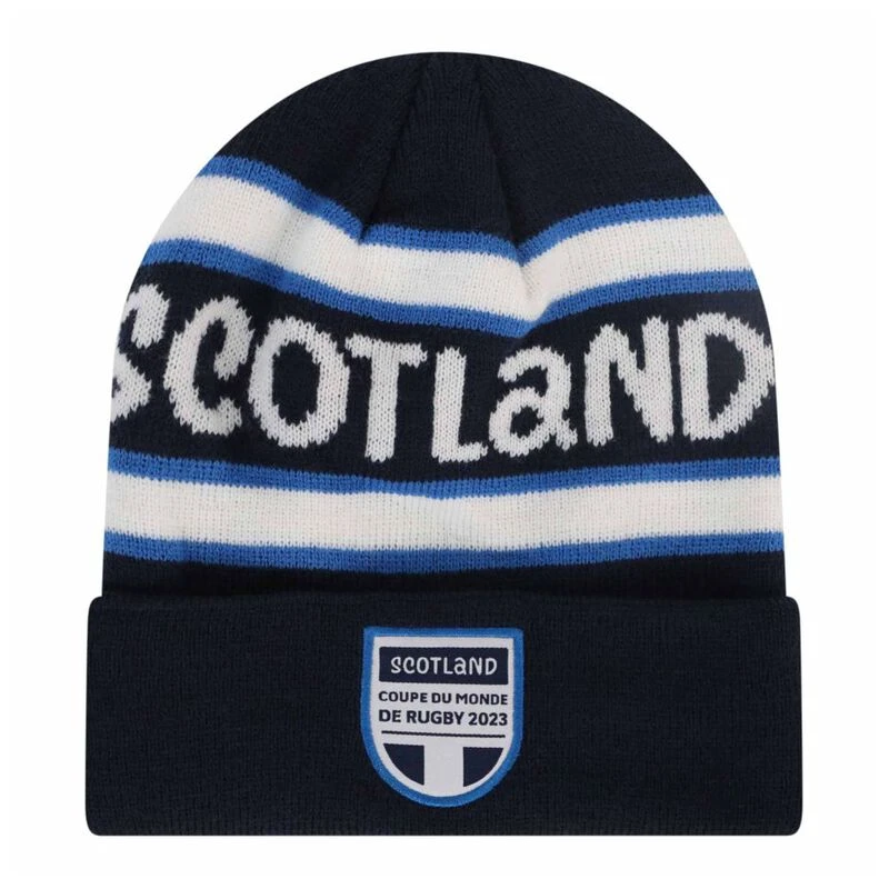 Rugby World Cup Scotland Team Beanie (Navy) | Sportpursuit.com