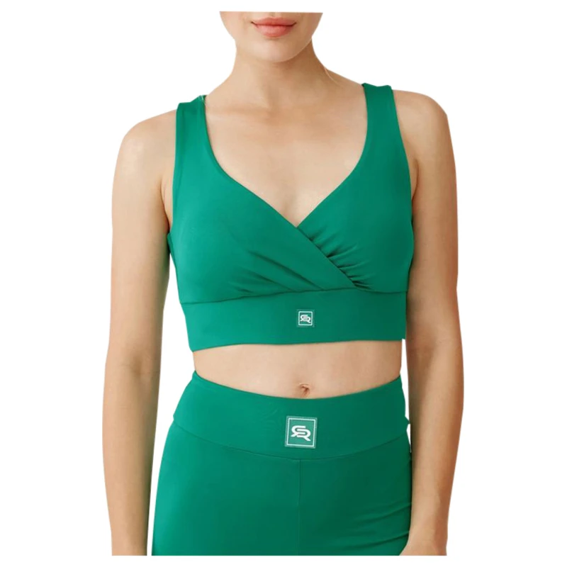 Rough Radical Womens Flash Sports Bra (Emerald) | Sportpursuit.com