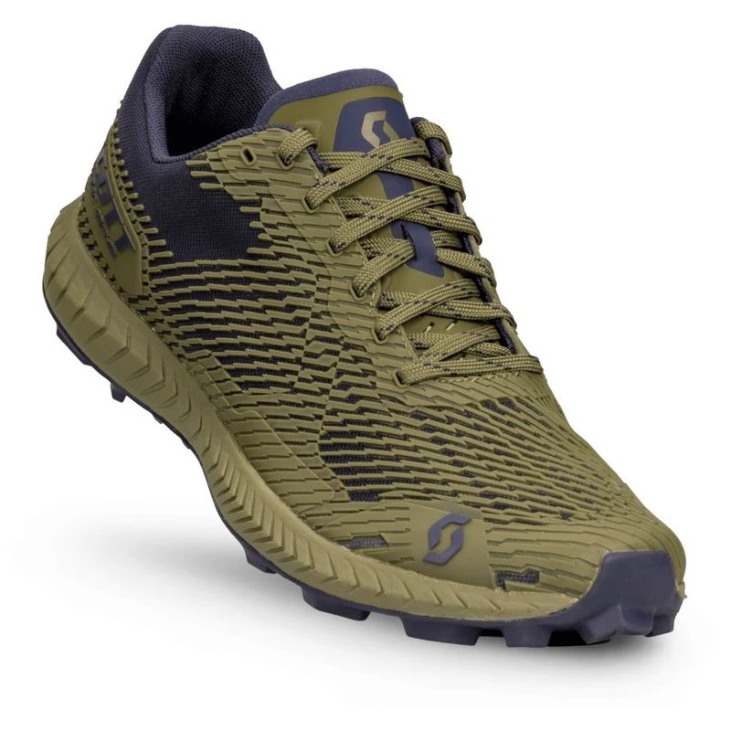 Scott Mens Supertrac Amphib Trail Running Shoes (Fir Green/Dark Blue)