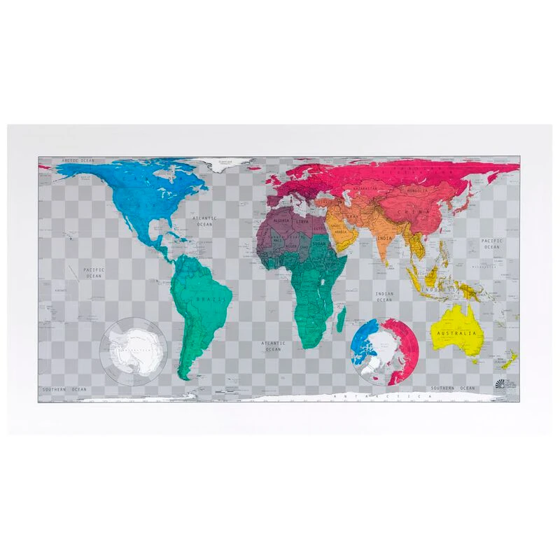 The Future Mapping Company Future Map 3 Magnetic Wall Map (1015 x 575m