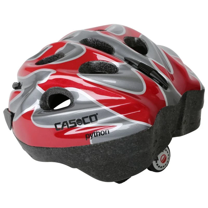 Casco Python Helmet (Red/Silver Uni) | Sportpursuit.com