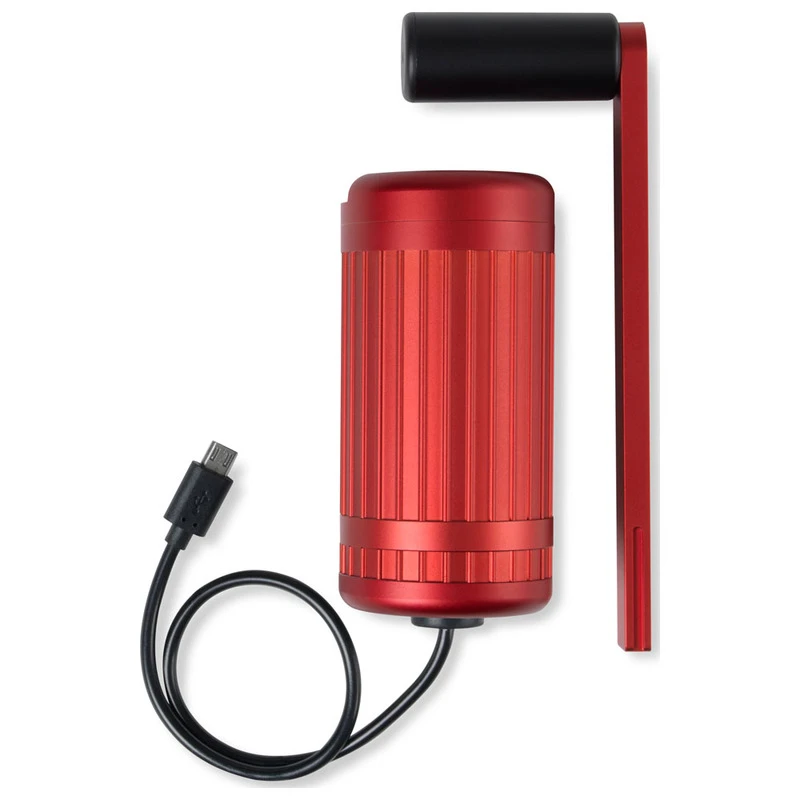 Power Traveller Crank Monkey Battery Charger (Red) | Sportpursuit.com