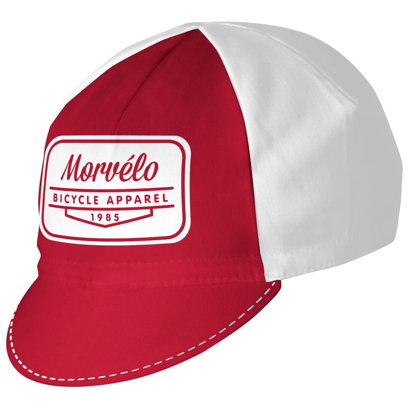 Morvelo Eighty Five Cycle Cap (Red/White) | Sportpursuit.com