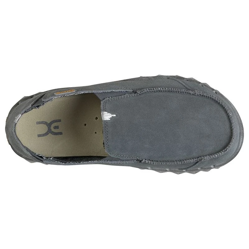 Hey Dude Mens Farty Suede Shoes (Fume) | Sportpursuit.com