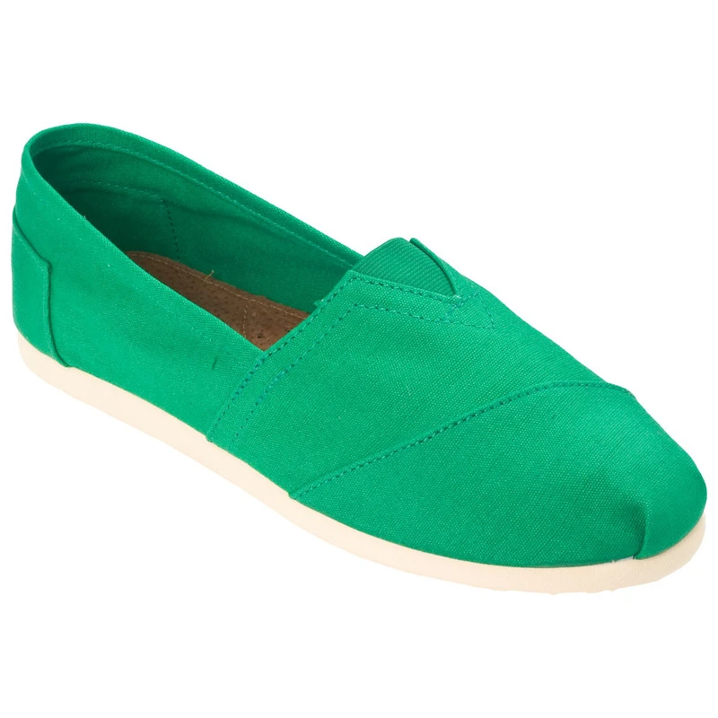 Brasileras Mens Espargata Pol Espadrilles (Green) | Sportpursuit.com