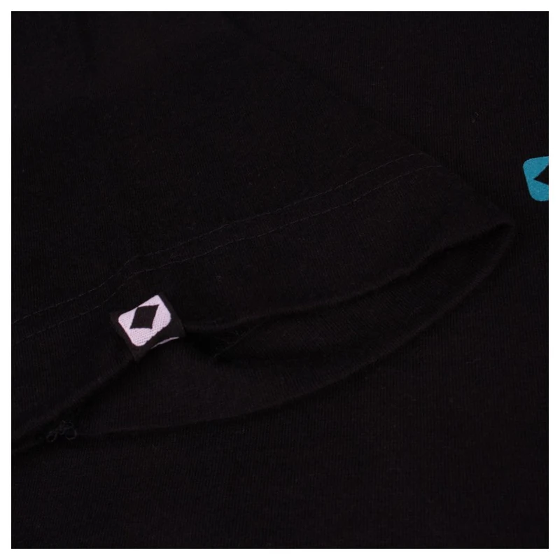 Headworx Mens Wave Pattern T-Shirt (Black) | Sportpursuit.com