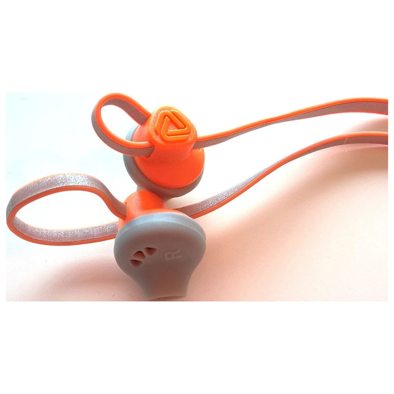 Coloud The Hoop Earphones (Neon Orange) | Sportpursuit.com
