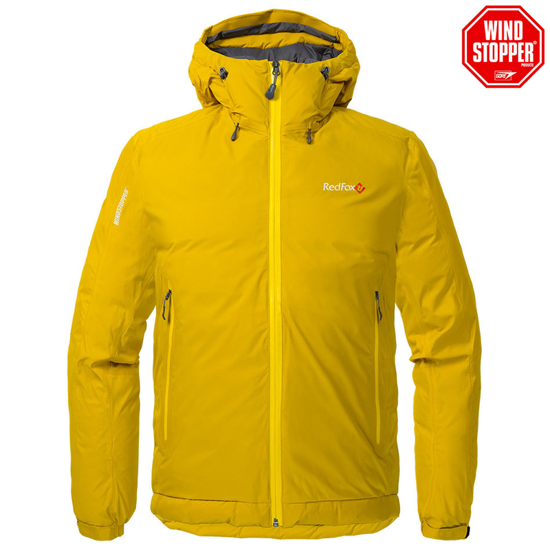 RedFox Mens Shell II Down Jacket (Eucalyptus) | Sportpursuit.com