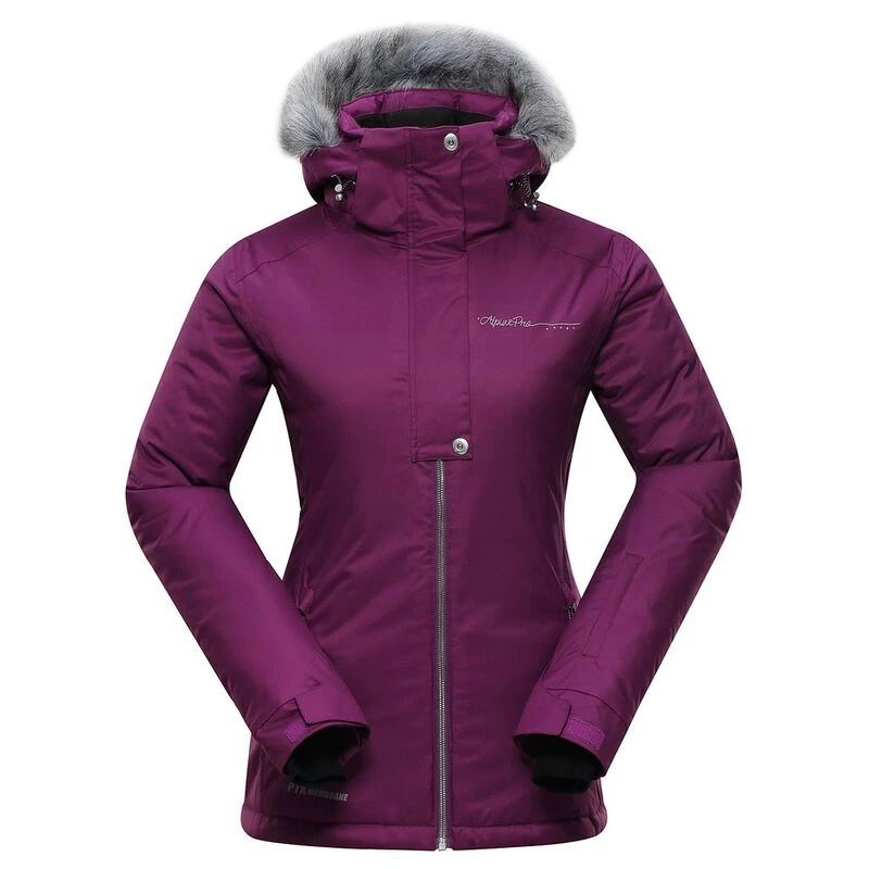 Alpine Pro Womens Dora 2 Ski Jacket (Grape Juice) | Sportpursuit.com