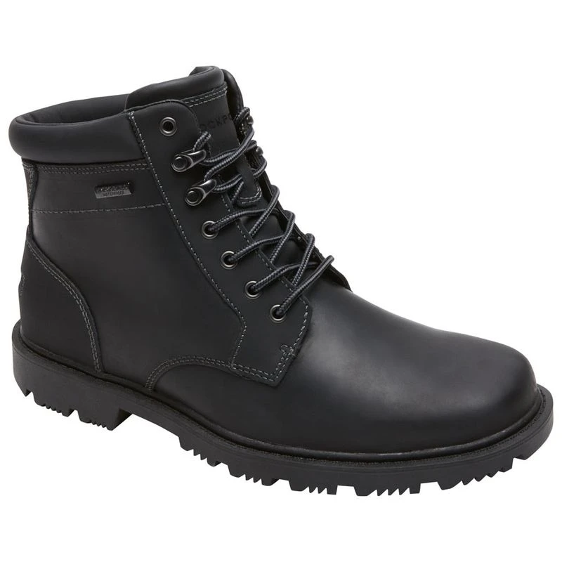 Rockport Mens Redemption Plain Toe Boots (Black) | Sportpursuit.com