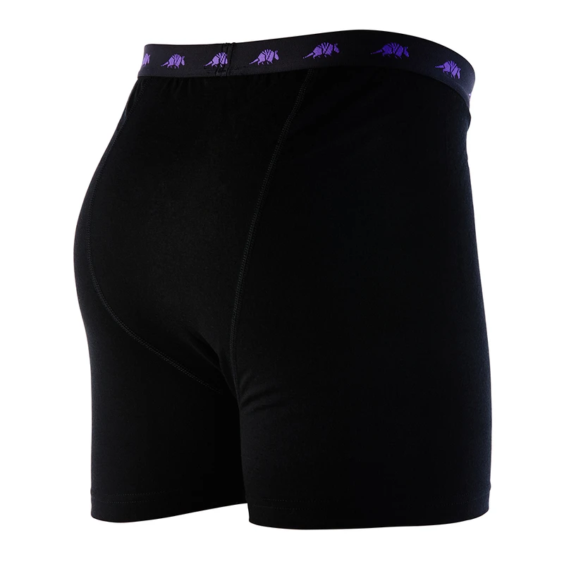 Armadillo Merino Mens Rammy 195g Merino Boxer Shorts (Black) | Sportpu