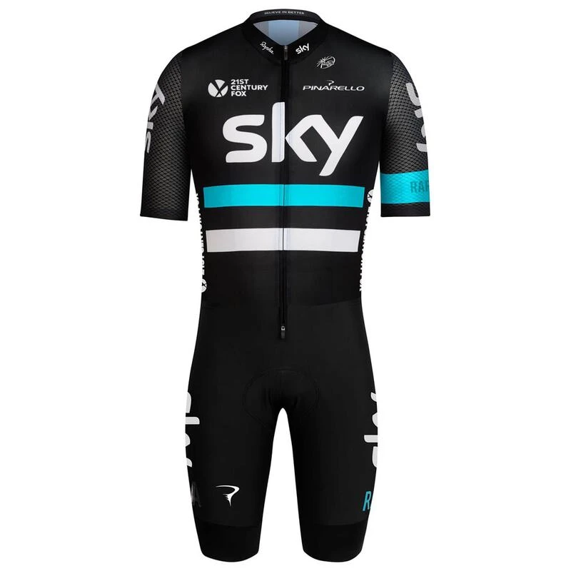 Rapha Mens Team Sky Pro Aero Suit (Black) | Sportpursuit.com