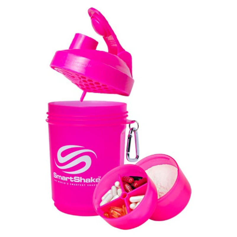 Shaker & Powder Bundle (Neon Pink/Choice of Flavour)