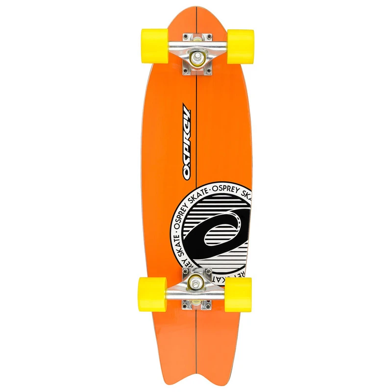 Osprey Skate 27" Fish Tail Cruiser Board (Stripey) | Sportpursuit.com