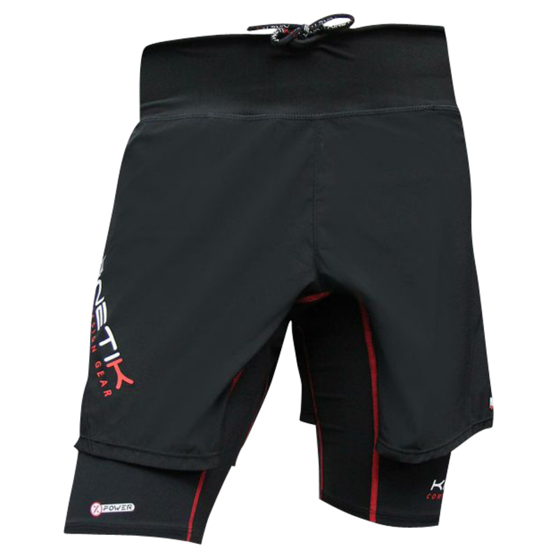 Mens Ultra Trail Running Shorts (Full Black)